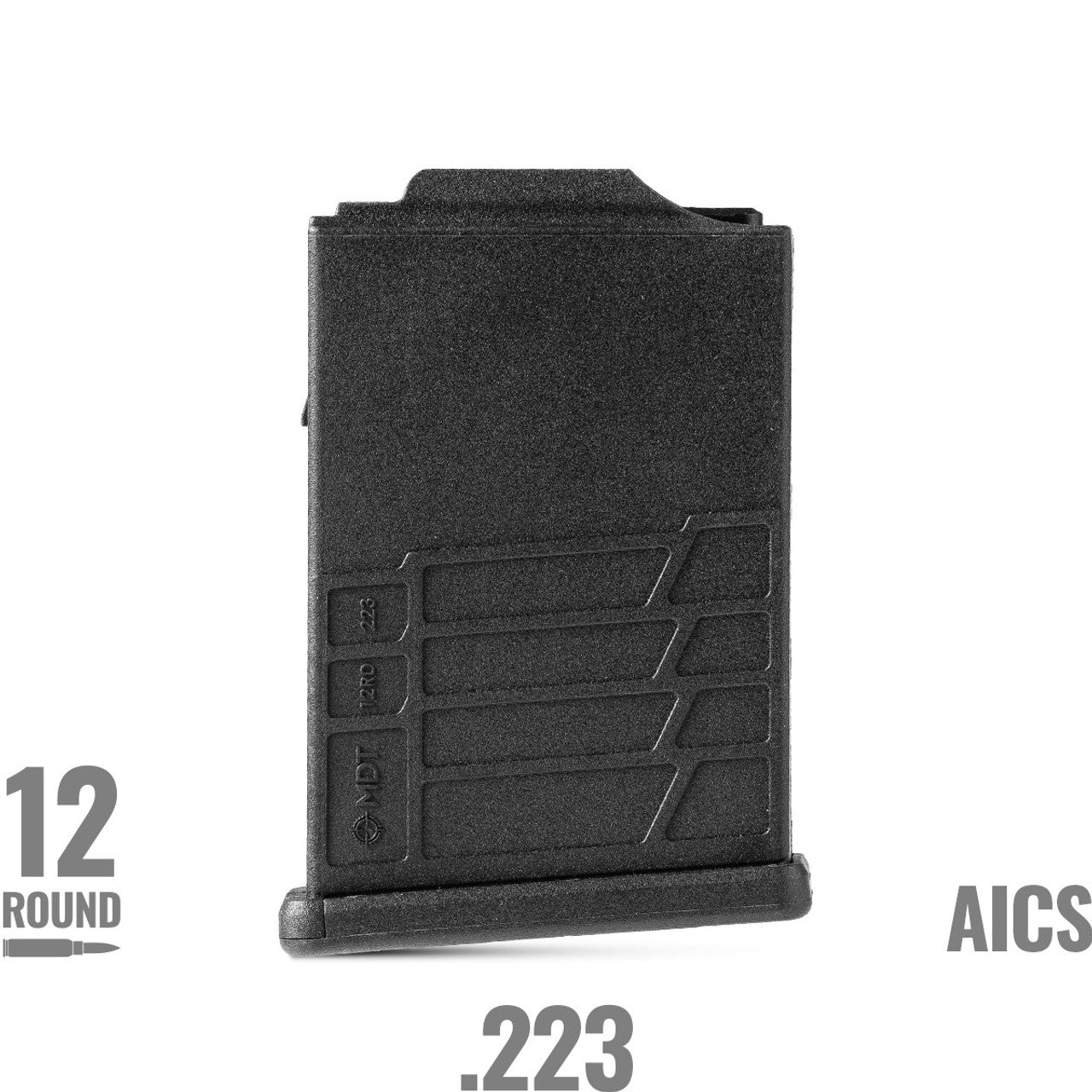 MDT .223 Polymer AICS Magazine - 12 RND · Blue Collar Reloading