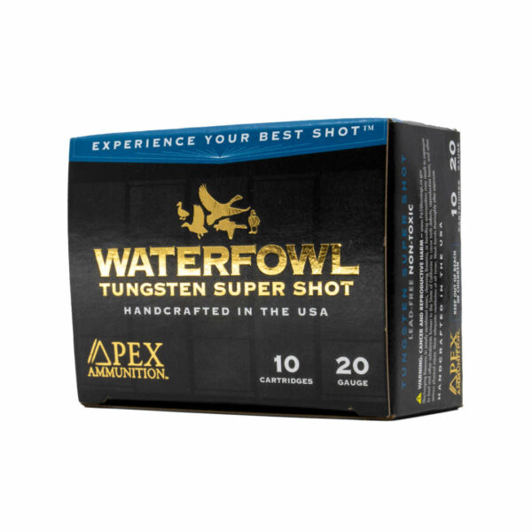 Apex Waterfowl Tungsten 20ga 3" 3/4oz 9shot · Blue Collar Reloading