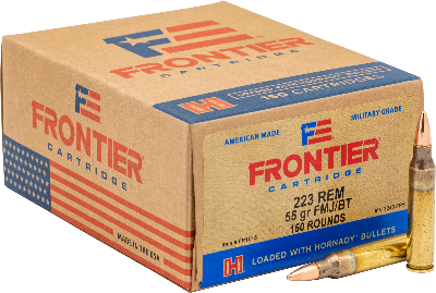 Hornady Frontier 223 Rem 55gr FMJ/BT Match · Blue Collar Reloading