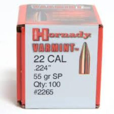 Hornady 22cal 55gr SP #2265 · Blue Collar Reloading