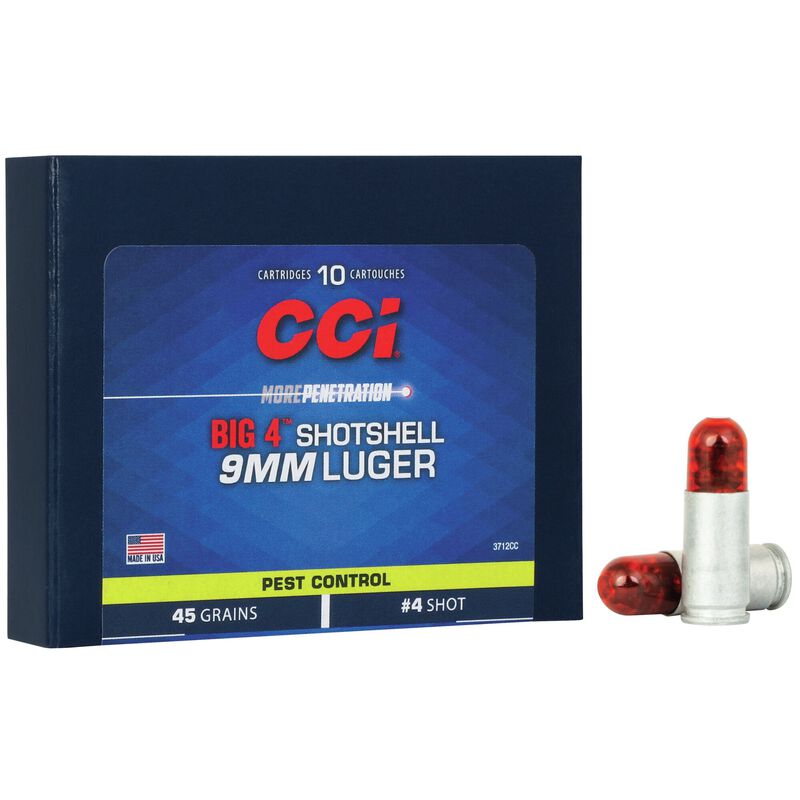CCI Shotshell 9mm Big #4 #3712cc · Blue Collar Reloading