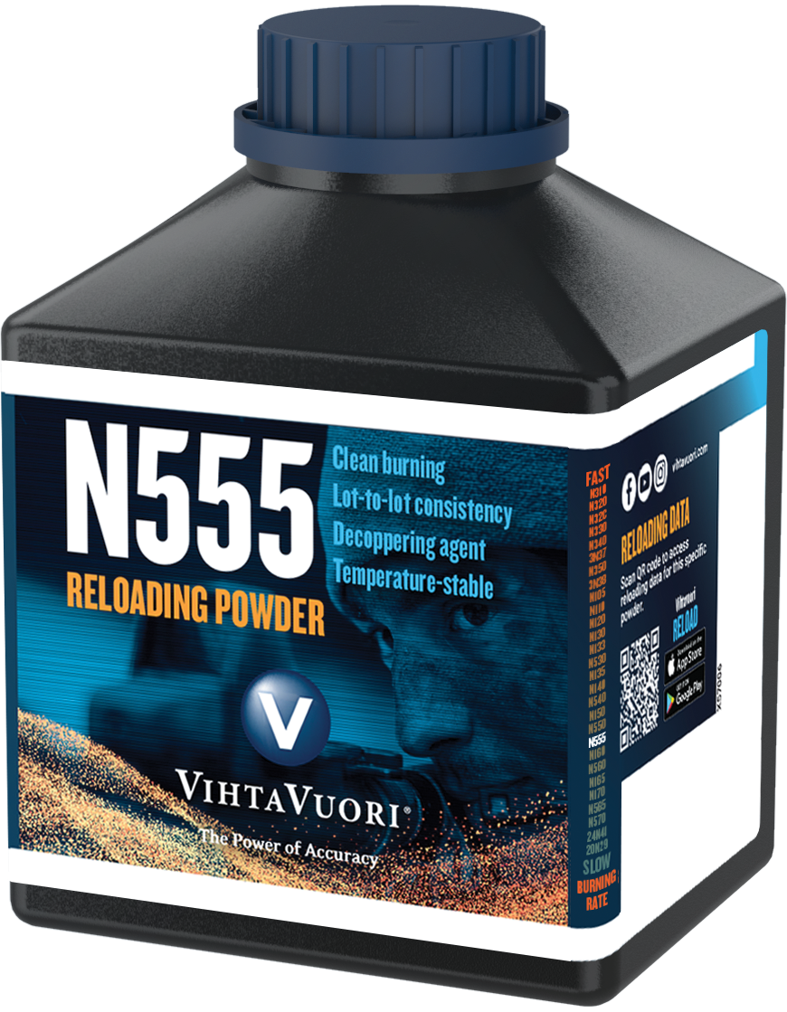 Vihtavuori N555 Smokeless Powder · Blue Collar Reloading