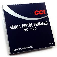 CCI #500 Small Pistol Primers · Blue Collar Reloading