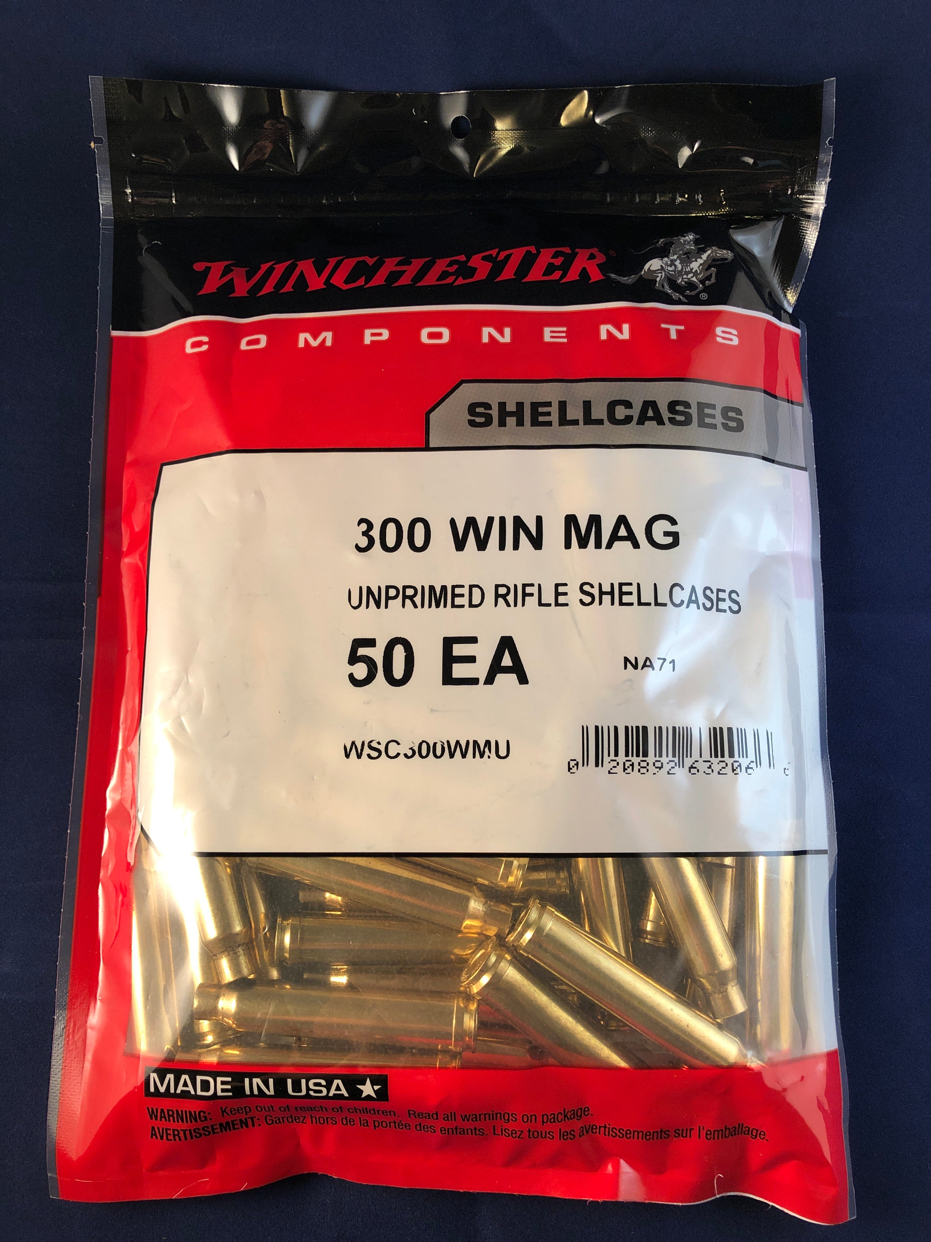 Winchester 300 Win Mag Brass · Blue Collar Reloading