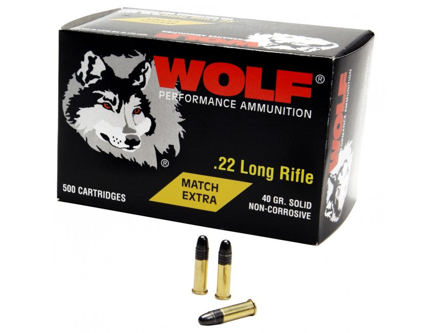 Wolf 22LR 40gr Match Extra · Blue Collar Reloading